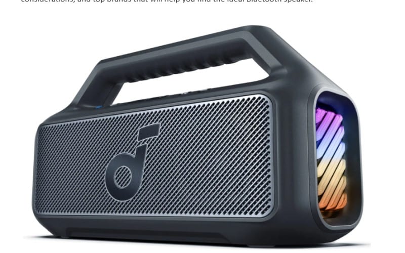 Choosing the Best Bluetooth Speaker: Key Features and Top Brands